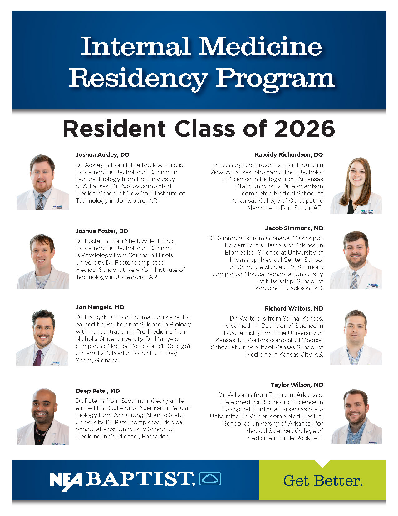 BMH - NEA - Meet Our Current Residents